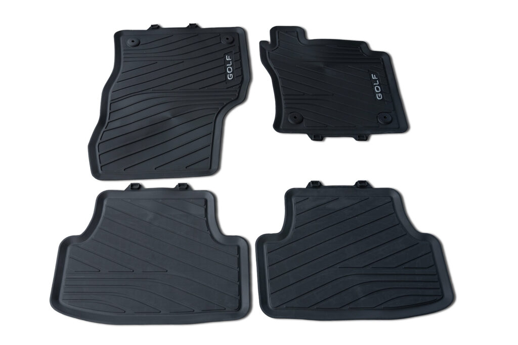 All Weather VW Golf (MK8) Rubber Mats - All Volkswagen Accessories Ireland