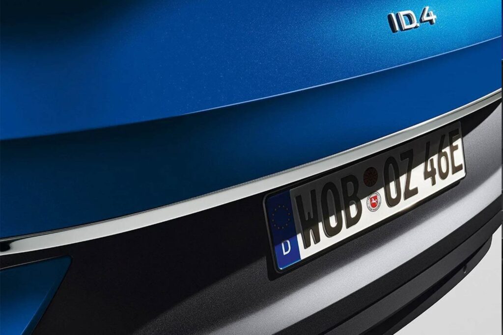 ID.4 Chrome Tailgate Strip - All Volkswagen Accessories Ireland